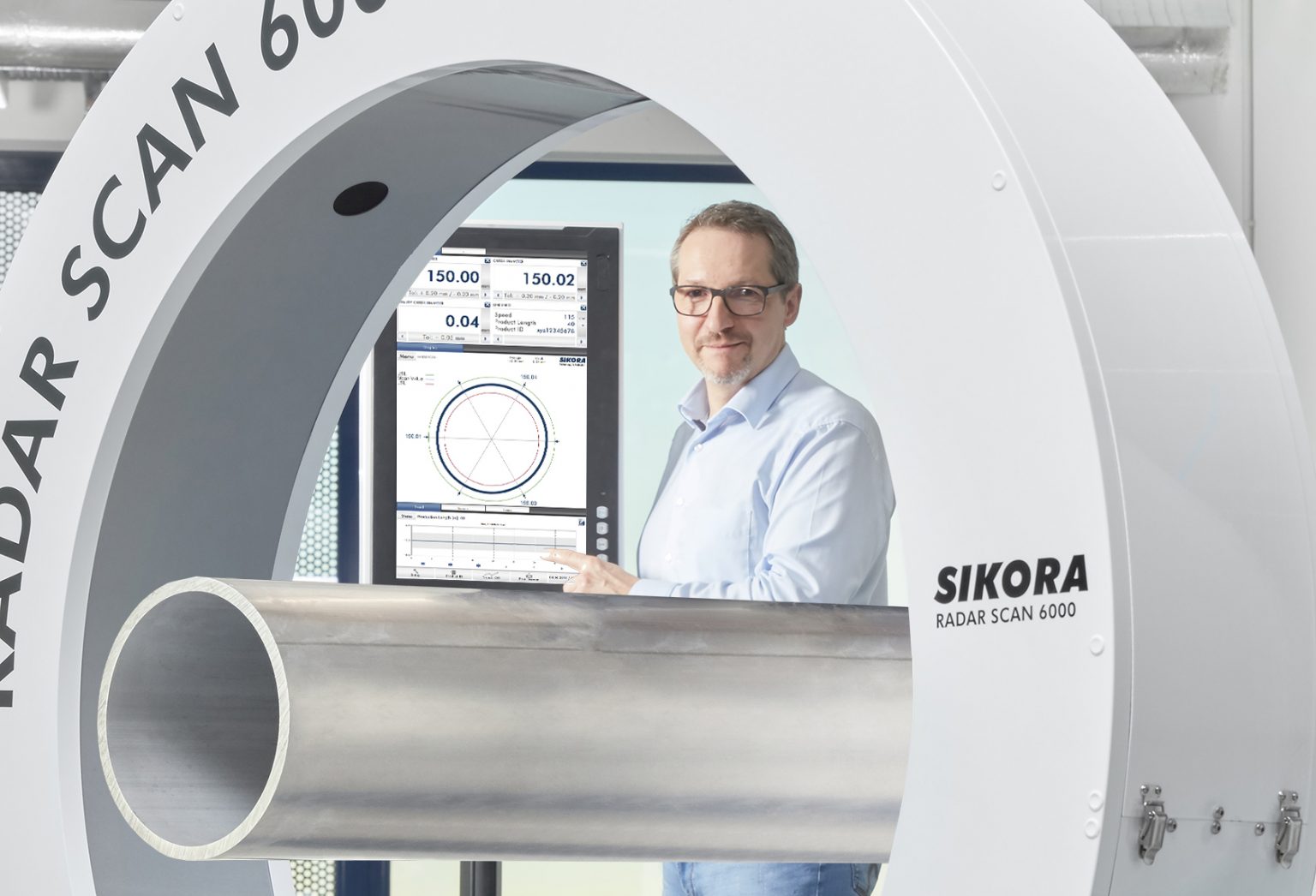 Tube: Sikora zeigt u.a. Radar Scan 6000 - stahlbase